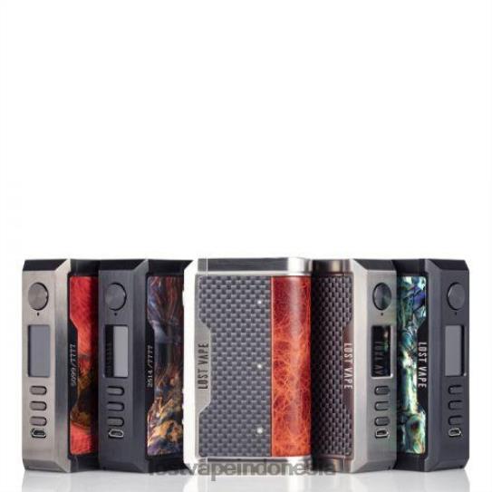 Lost Vape Centaurus mod DNA250c 200w hitam/burung unta - serat karbon ...